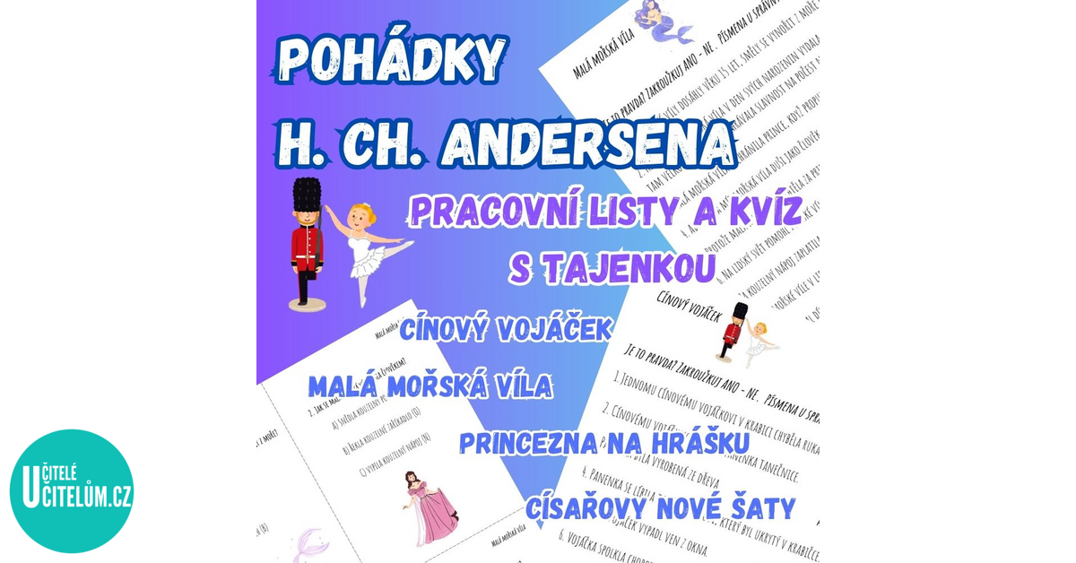 Pohádky H. Ch. Andersena - Český jazyk - literatura | UčiteléUčitelům.cz